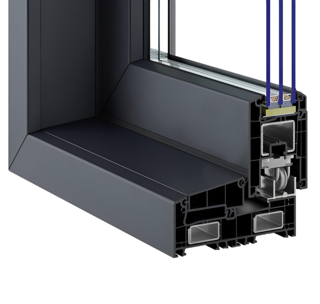 ALUPLAST SMART SLIDE - toló erkélyajtó rendszerek HRV ablak Kft